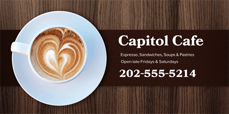 Restaurant Window Decals - Restaurant Window Clings - Signazon.com