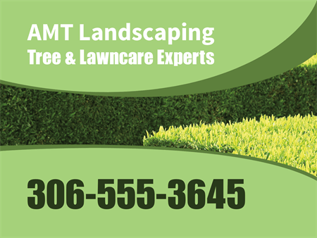 Landscaping Yard Signs - Custom Landscape Lawn Signs - Signazon.com