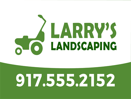 Landscaping Yard Signs - Custom Landscape Lawn Signs - Signazon.com
