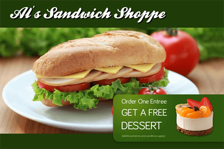 Restaurant Window Decals - Restaurant Window Clings - Signazon.com