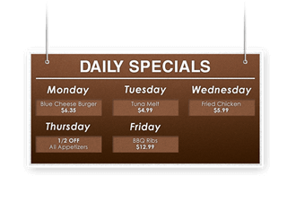 Restaurant Signs - Restaurant Signage - Signazon.com