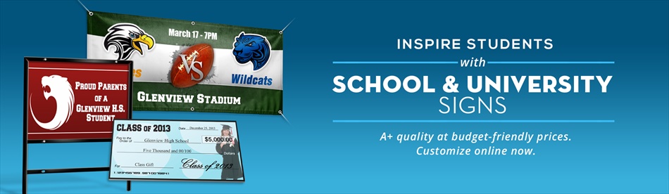School Signs - University Signs - Signazon.com
