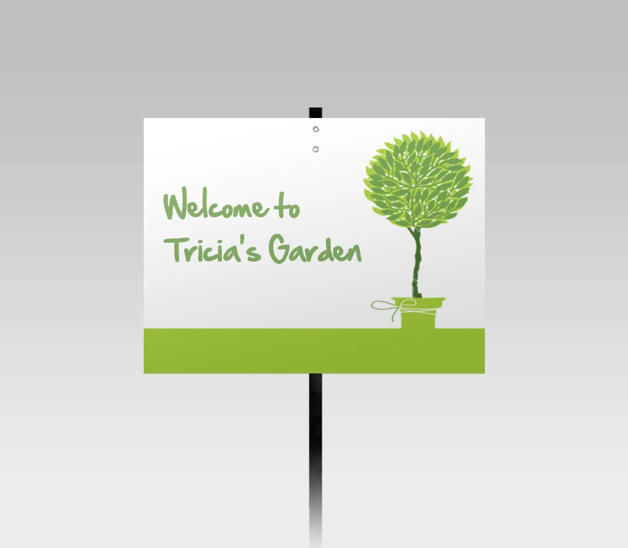 Garden Signs, Custom Garden Signs | Signazon