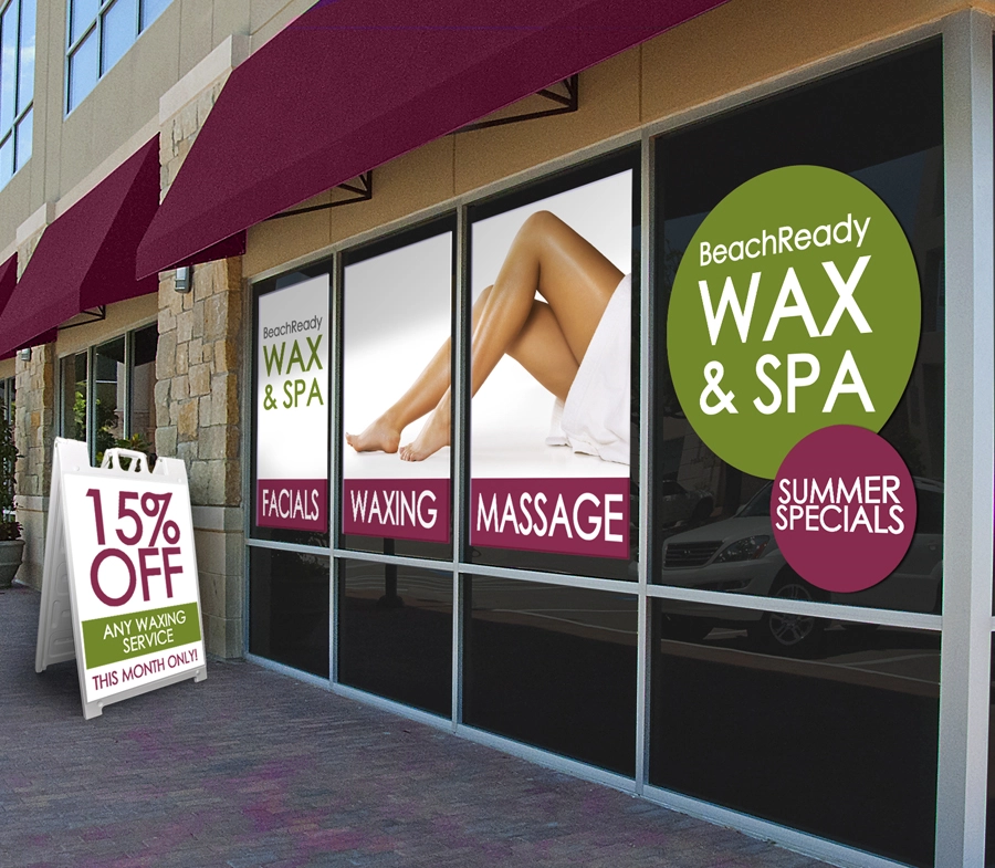Business Window Graphics, Commercial Window Graphics | Signazon