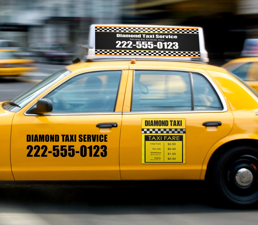 Taxi Signs, Transportation Signs | Signazon