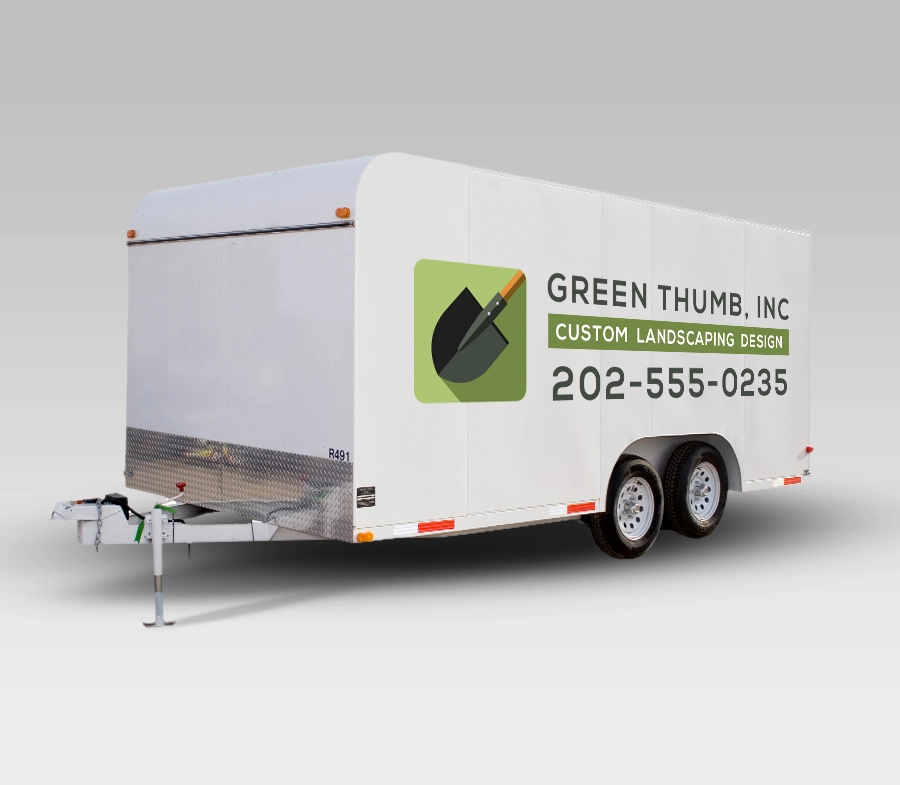 Trailer Decals & Graphics | Business Stickers for Trailers | Signazon
