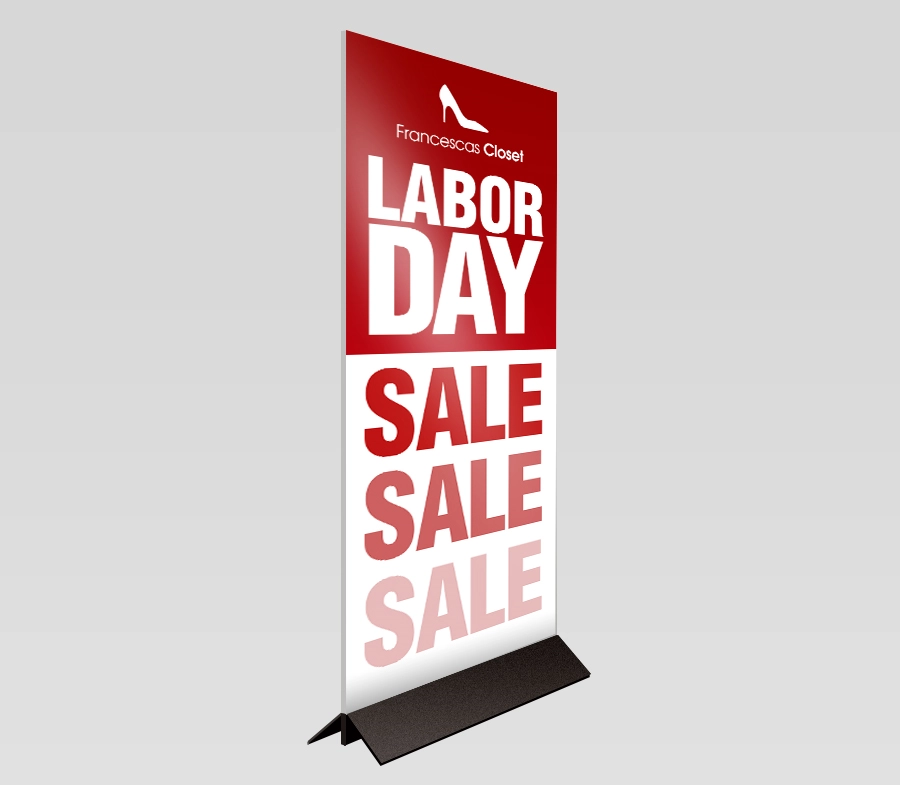 Free Standing Signs & Holders | Vertical Signs | Signazon