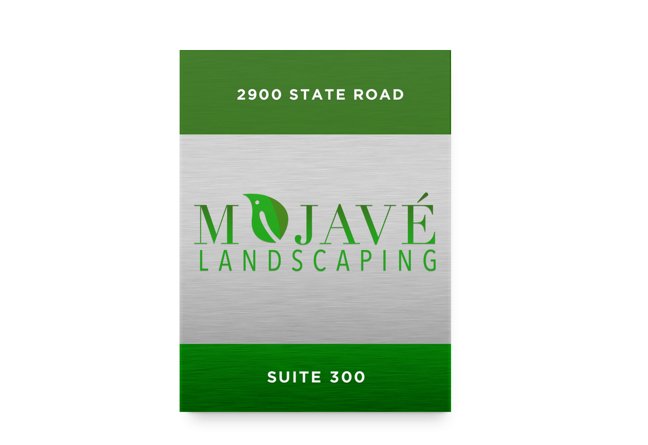 Custom Brushed Metal Signs | Silver & Gold Signage | Signazon